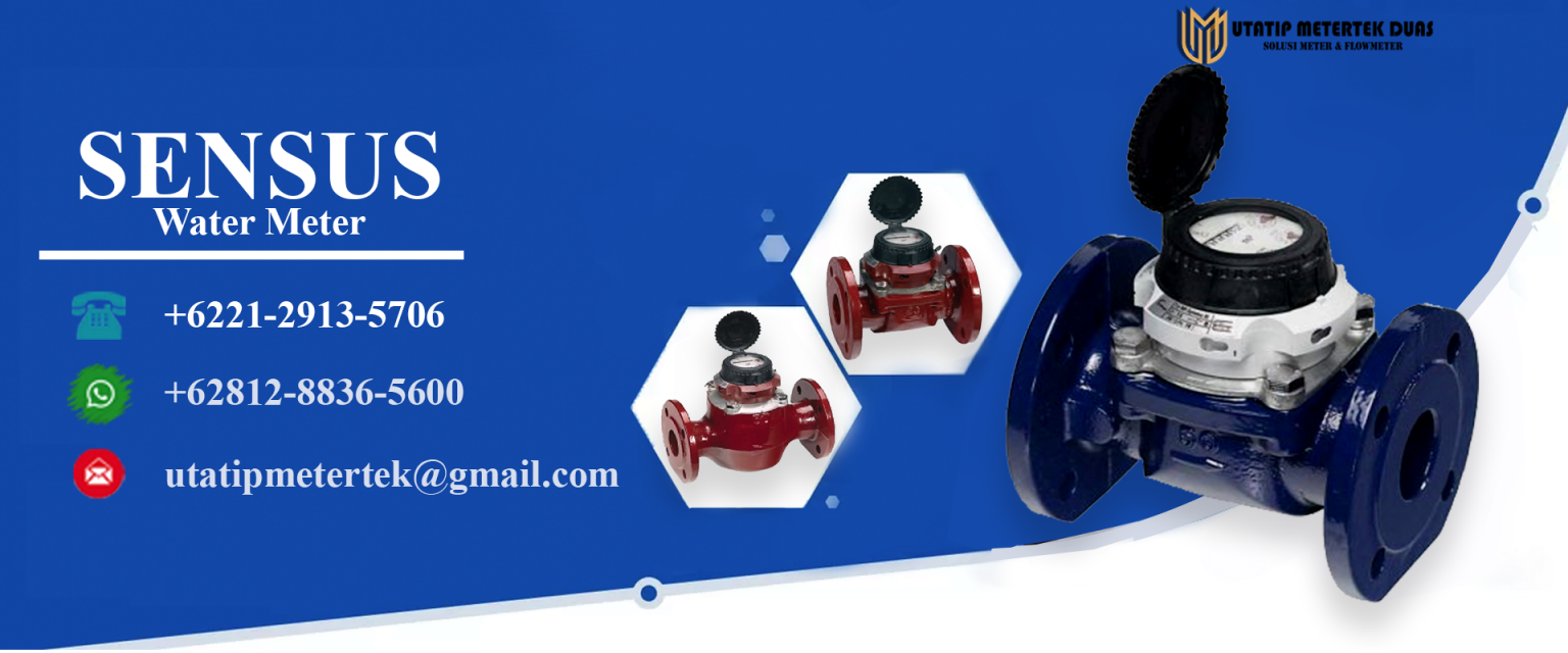 Sensus Flow Meter / Water Meter (Meteran Air Sensus) – Utatip Metertek Duas
