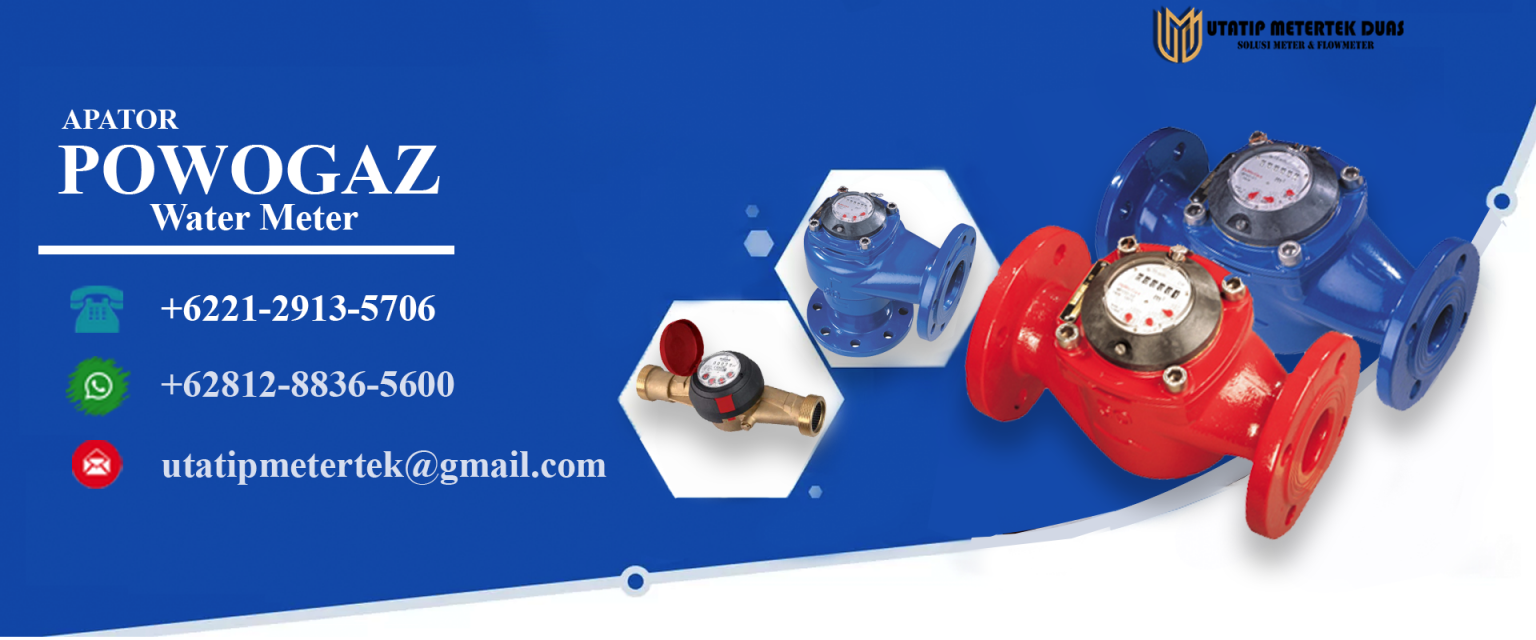 Water Meter Powogaz Type Well MK 4 Inch – Utatip Metertek Duas