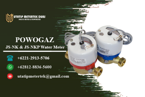 POWOGAZ Water Meter - Utatip Metertek Duas